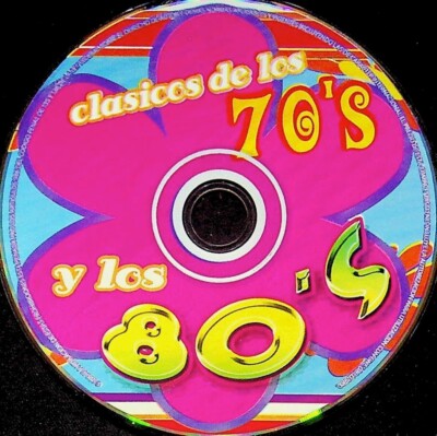 CLASICOS DE LOS 70'S Y 80'S MUSIC ALBUM COLLECTION RETRO HITS (CD ONLY ...