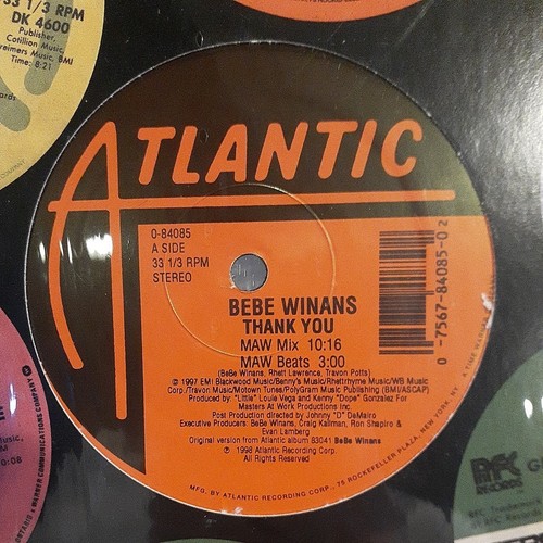 BEBE WINANS/THANK YOU /MASTERS AT WORK/MAW/BODY & SOUL/DEEP HOUSE/DJ ...