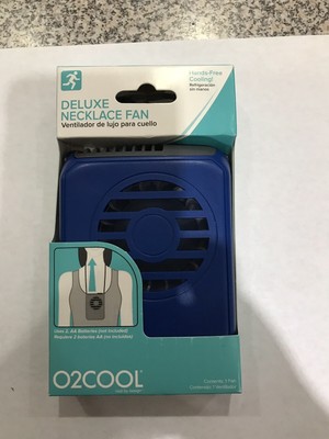 Personal Mini Fan Necklace Battery Operated Portable Hands Free Cooling ...
