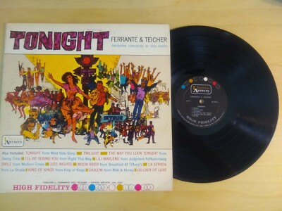 Tonight lp with Ferrante & Teicher- Nick Perito Ortchestra-United ...