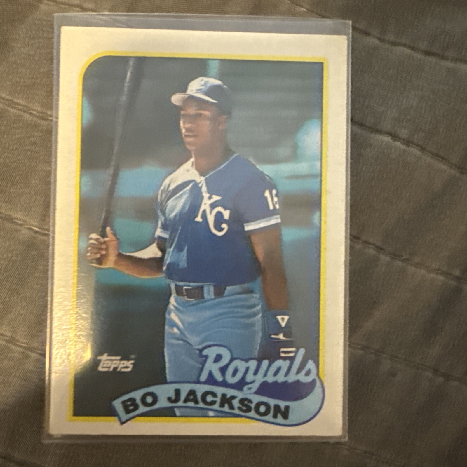 1989 Topps - Collector's Edition (Tiffany) #540 Bo Jackson COLOR ...