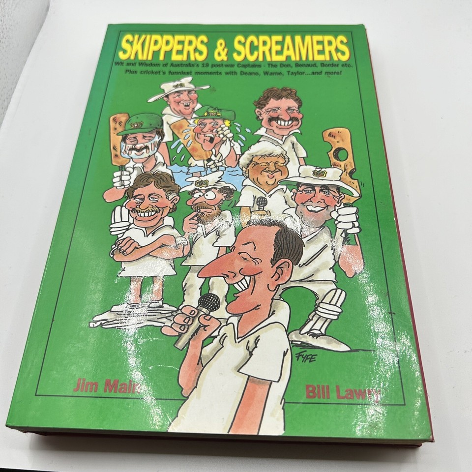 Cricket Book Bundle Lot x5 Rod Marsh Ian Chappell Bill Lawry Max Walker ...