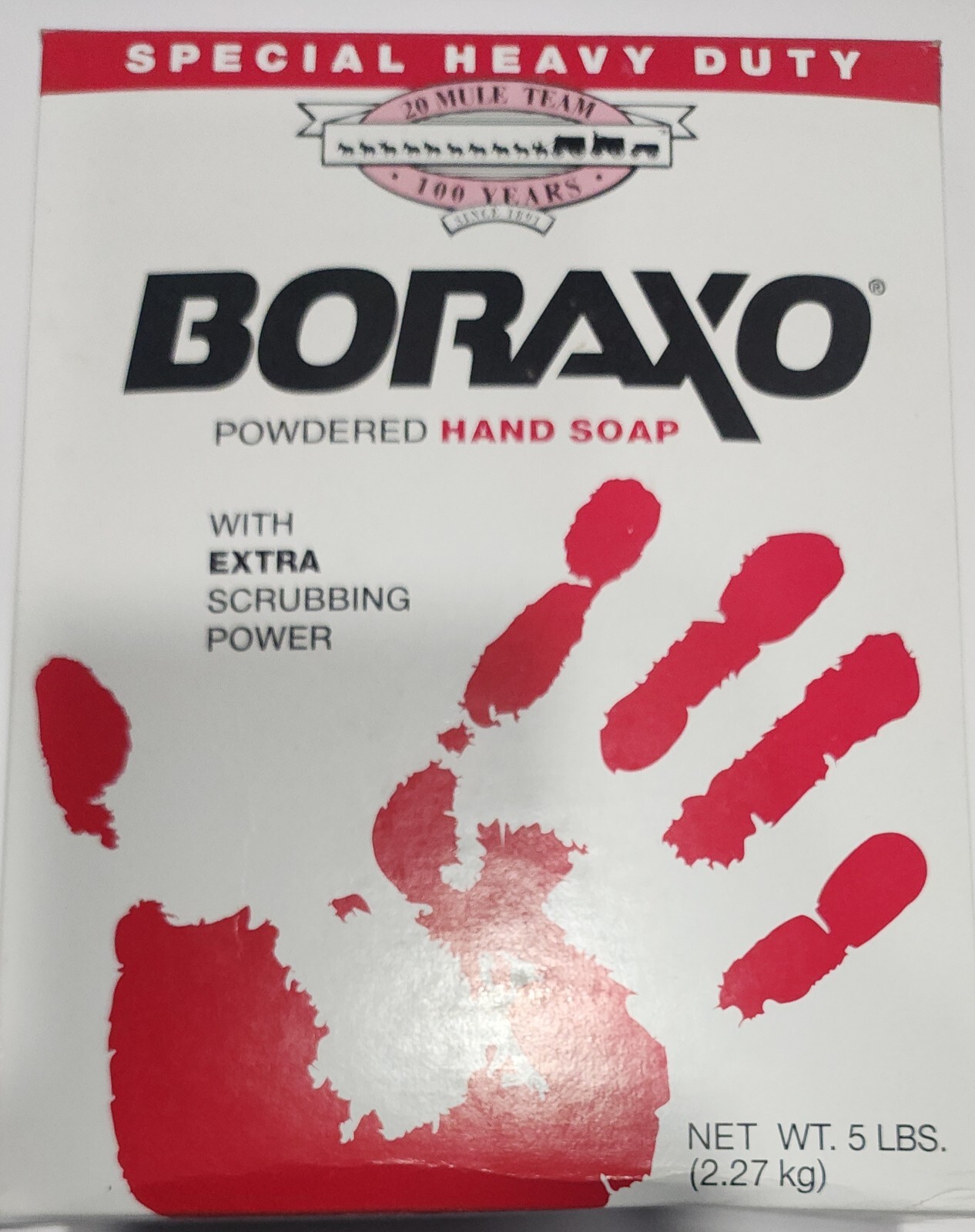 Boraxo Powdered Hand Soap Special Heavy Duty 5 LB Box for sale online ...