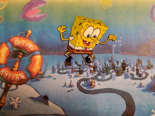 SPONGEBOB SQUAREPANTS ORIGINAL PRODUCTION CEL CELL ANIMATION ART NM | eBay