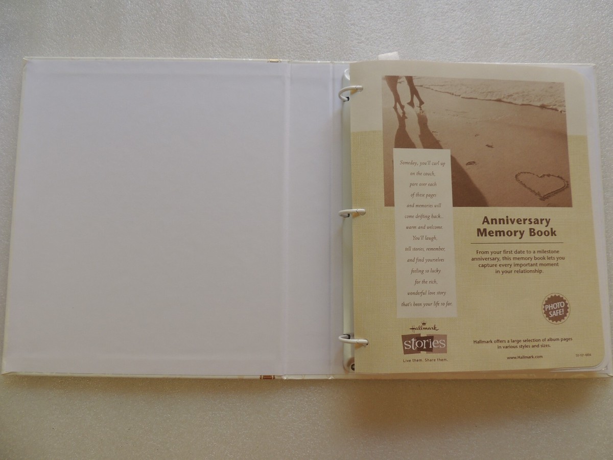 Hallmark 50th Anniversary Photo Album Let's Celebrate Refillable Photo