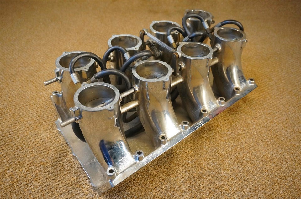 Vintage Crower 426 Chrysler Hemi 8 Stack Fuel injection 2.5" | eBay