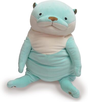 Shinada Global Mochi-Kawauso Otter Mint XL size Otter Plush Doll 35×35× ...