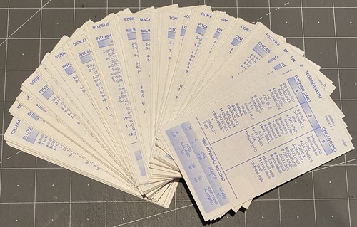 STRAT-O-MATIC BASEBALL CARD SINGLES, 1965 SEASON, SADV & BASIC, $2.25 ...