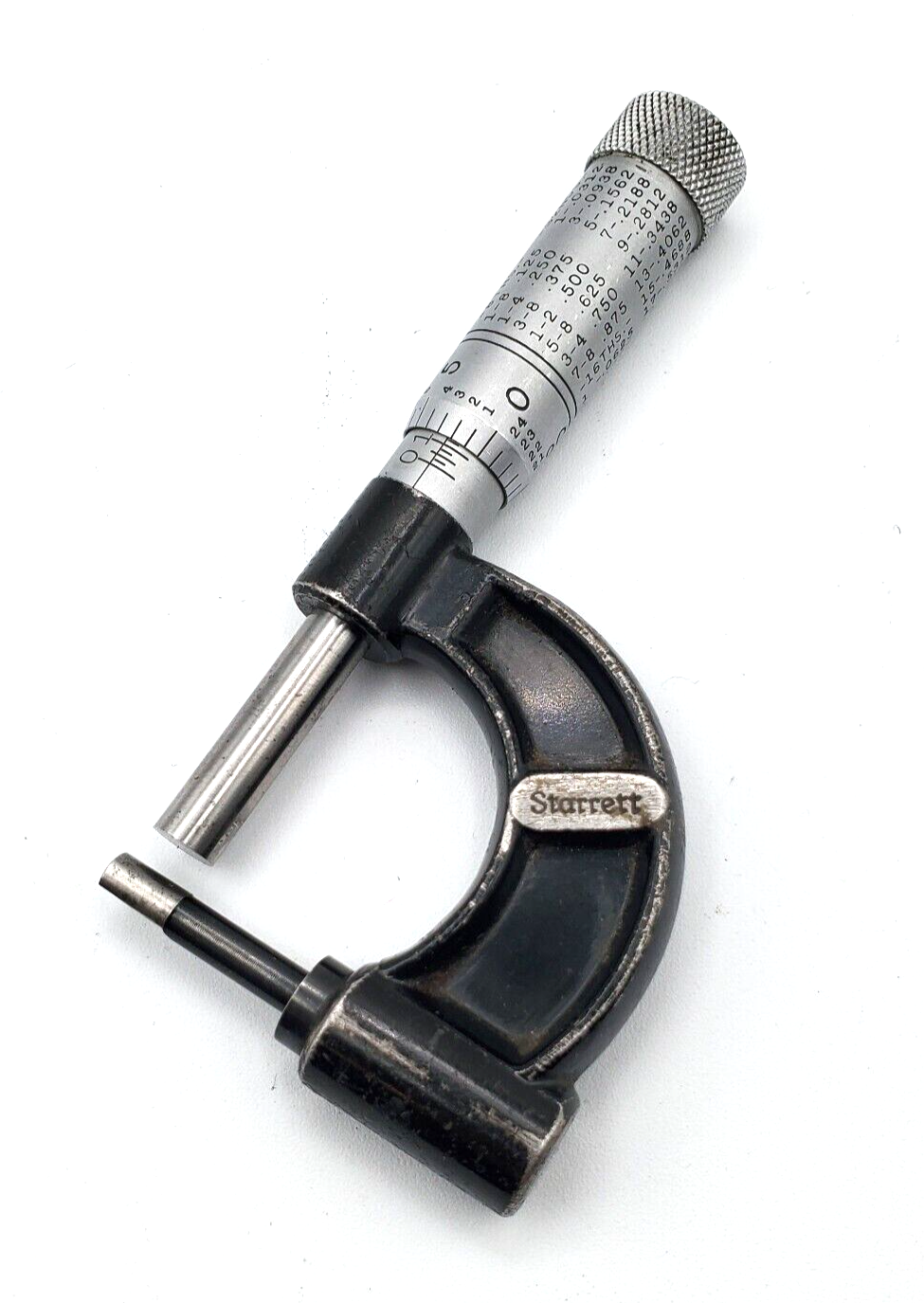 STARRETT 569 Tube Micrometer 0-1" Range .001" Grad - USA | eBay