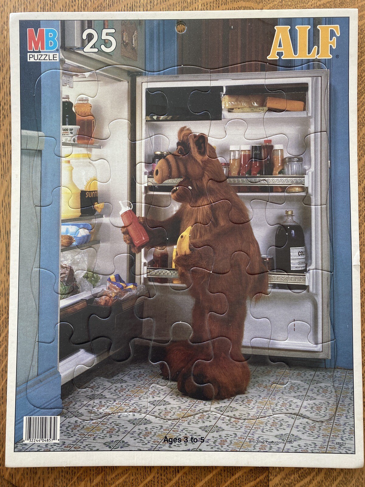 Vintage 1987 Alf Puzzle (Alf At The Fridge) | eBay