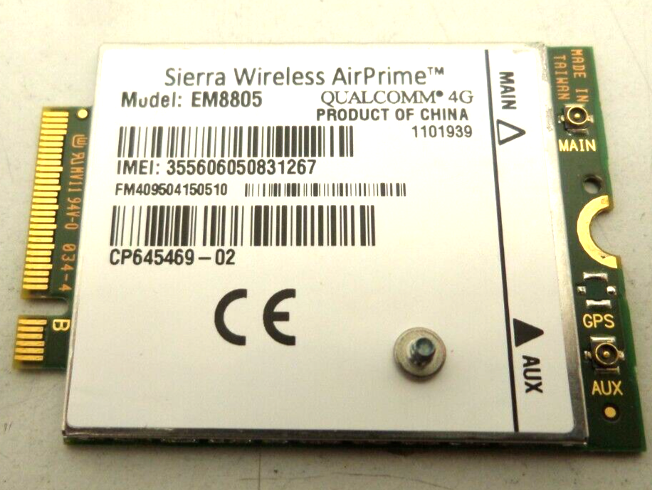 Fujitsu M.2 HSPA+ WWAN Modul Sierra Wireless Qualcom 4G AirPrime EM8805 ...