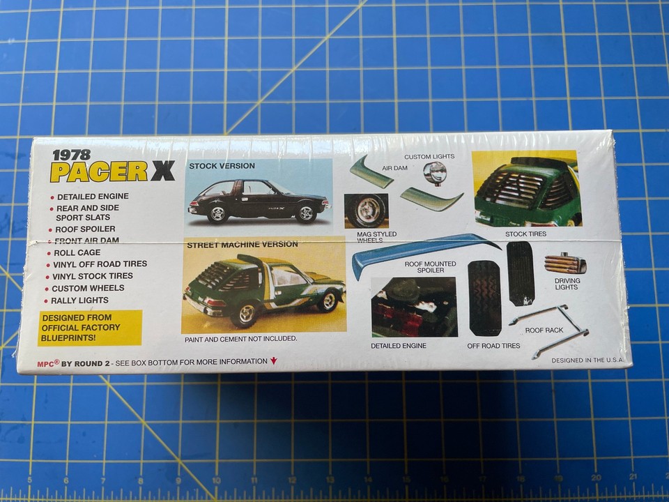 78 AMC PACER X I-6 2n1 CUSTOM 1978 F/S Plastic Model Kit hedders20oo | eBay