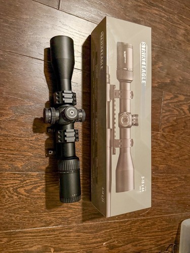 Vortex Strike Eagle 3-18x44 MOA Scope EBR-4 Scope with Burris PEPR ...