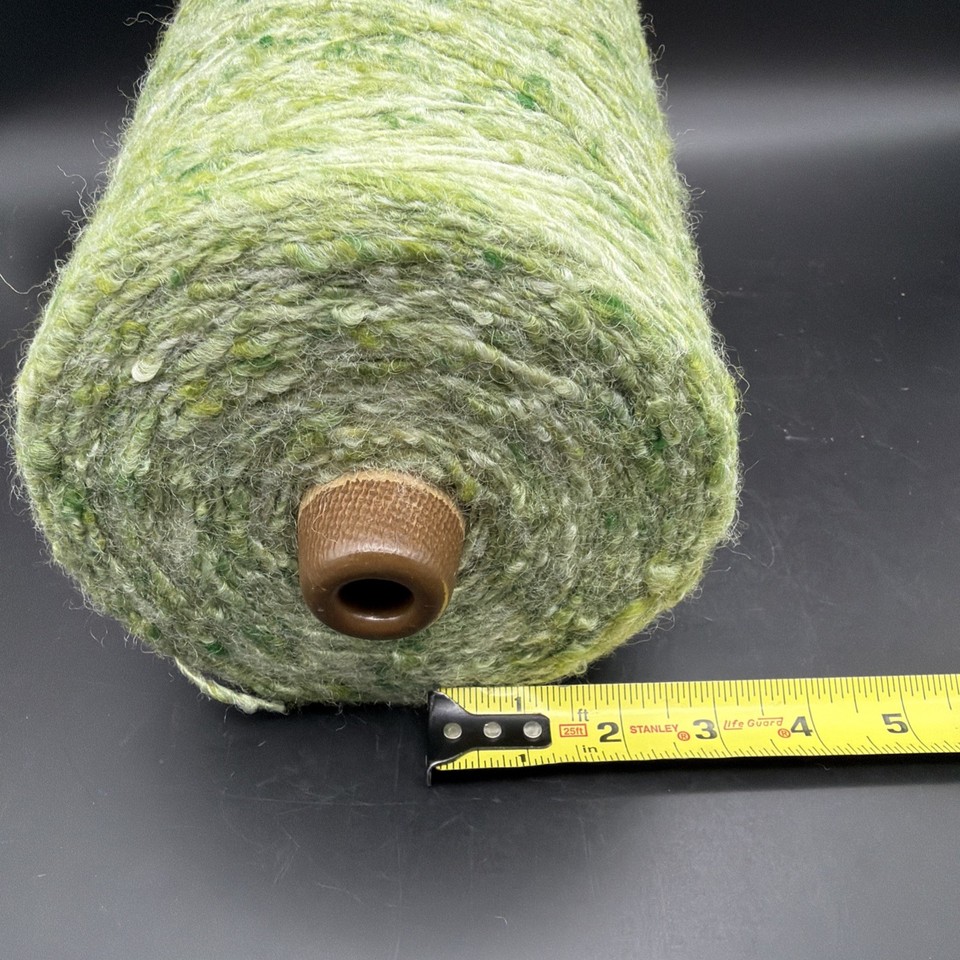 NICE Spool Cone Ensford Yarn Green. | eBay