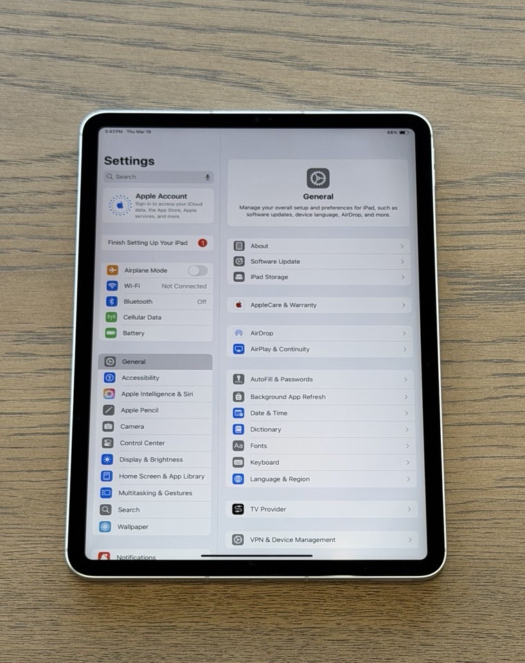 11" Apple iPad Pro 3rd Gen M1 - 128GB - Wi-Fi + Cellular (UNLOCKED ...
