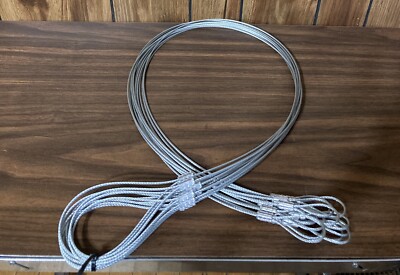 One Dozen 5ft Trapping Extension Cables 3/32” Dog Proof DP | eBay