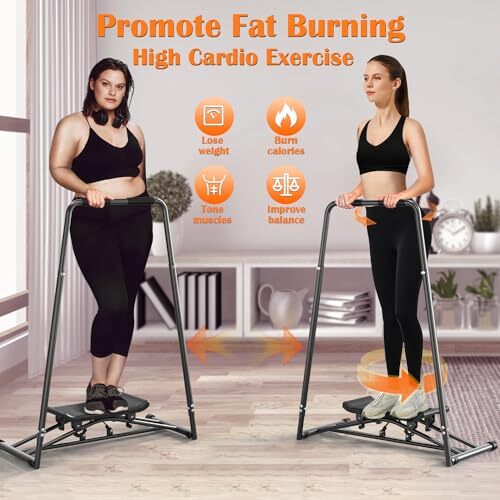 Ski Machine, Low Impact Plyometric Exercise Equipment, Ski Simulator ...