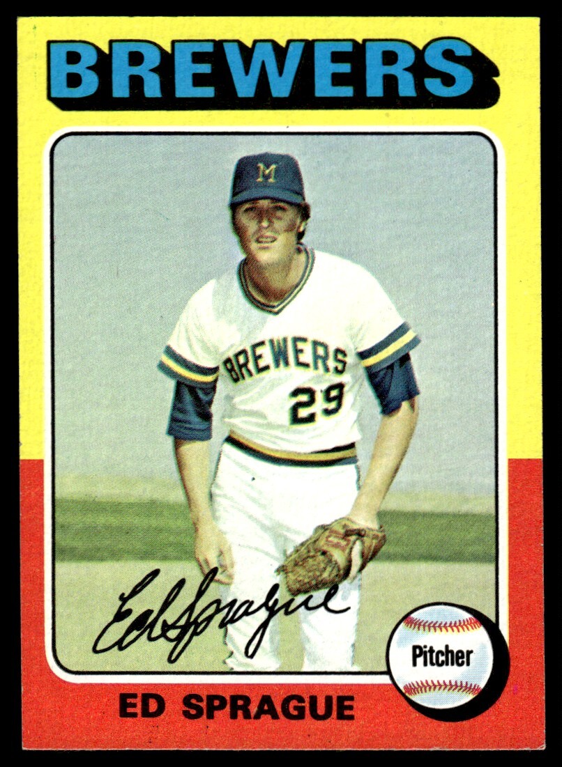 1975 Topps Ed Sprague Milwaukee Brewers #76 | eBay