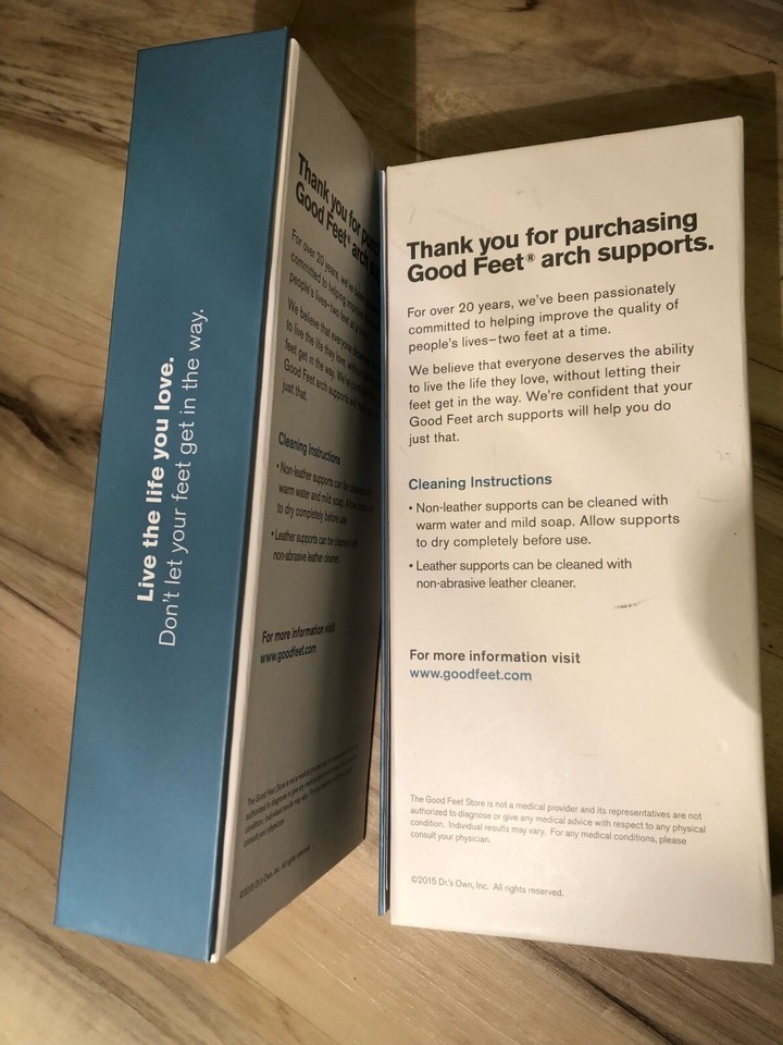 The Good Feet Store 2 Step System Orthotics Strengthener Hug & Relaxer ...