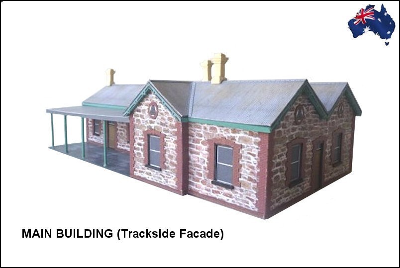 HO Scale Australian Model Railway FEDERATION BUILDINGS (4 Structures ...