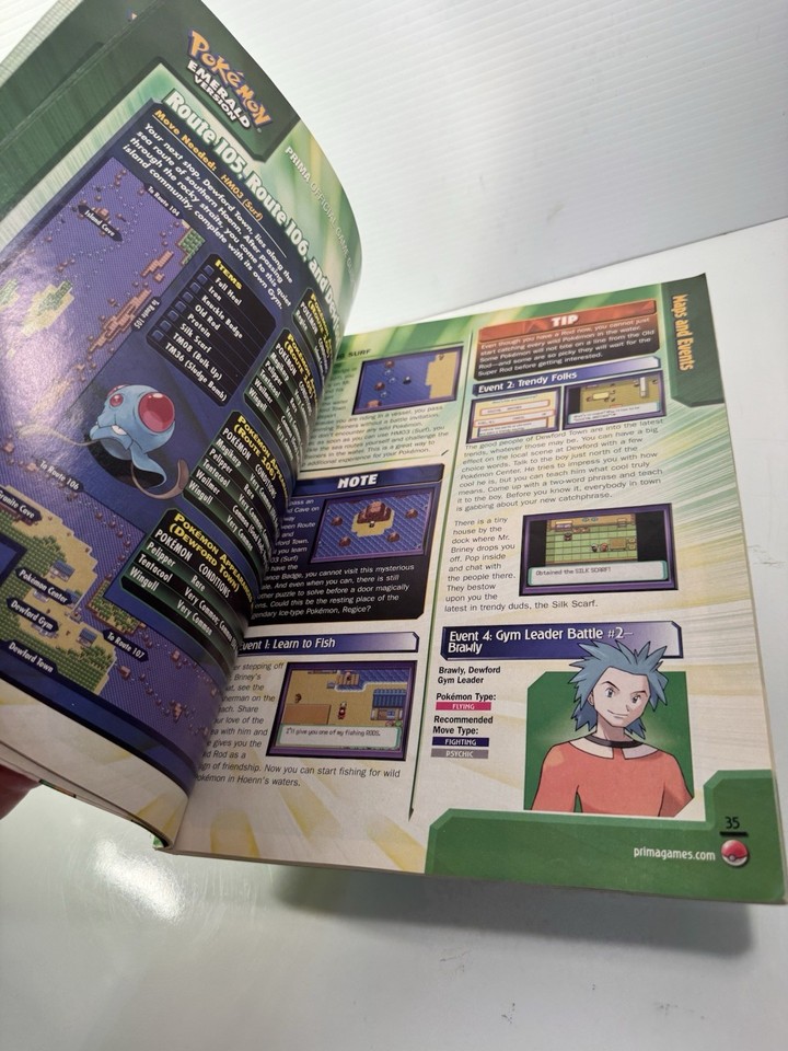 Pokemon Emerald Version Prima Official Game Guide for Nintendo Gameboy ...