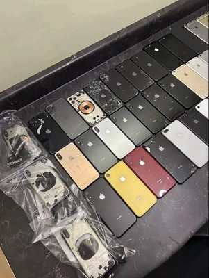 Lot x50 Apple iPhones As-Is/Broken/For Parts/Repair UNTESTED APPLE ...