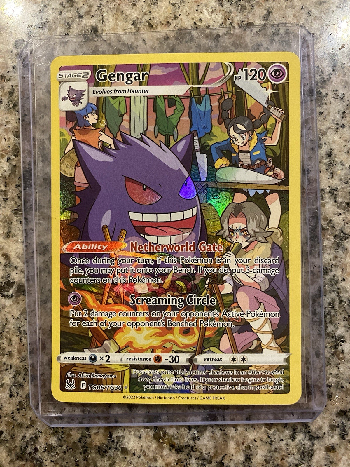 Gengar 2022 Sword & Shield: Lost Origin #TG06/TG30 Trainer Gallery ...