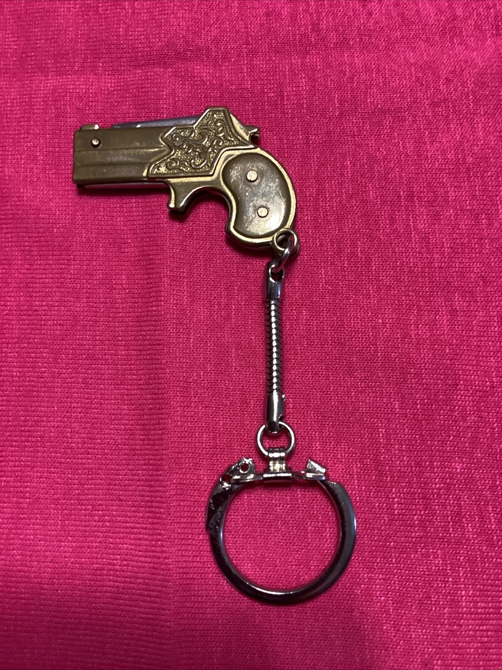 Small Folding Key Chain Gun Knife Stainless Steel Made In Japan | eBay