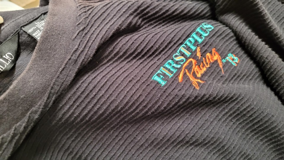 Jerry Nadeau First Plus Racing #13 Black Dressy T-shirt Style Pullover ...