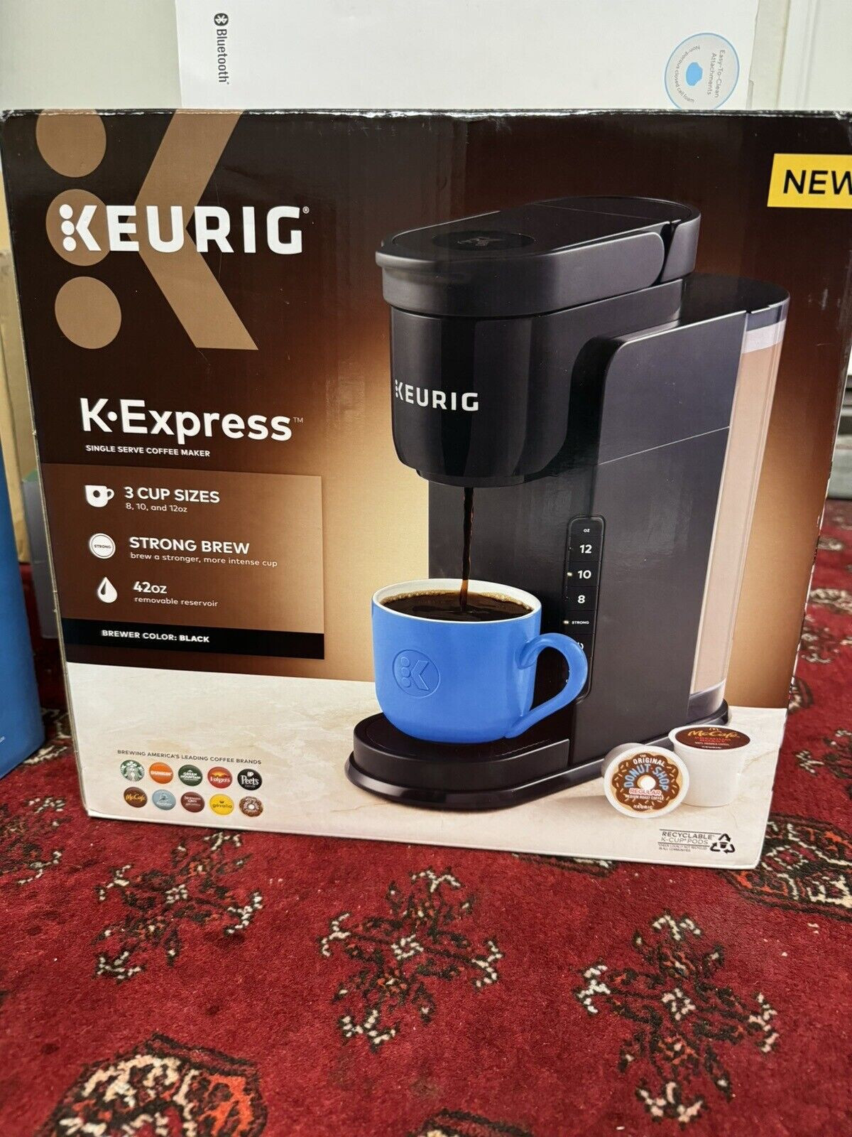 Keurig K-Express Coffee Maker, Single Serve K-Cup Pod Coffee Brewer ...