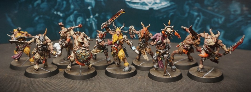 Kill Team: Fellgor Ravagers painted Warhammer 40k Gallowfall Chaos ...