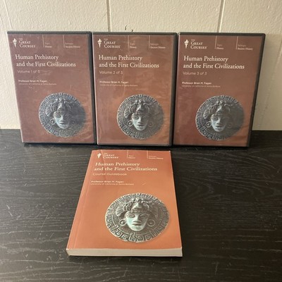 The Great Courses Human Prehistory And The First Civilizations 18 DVDs ...