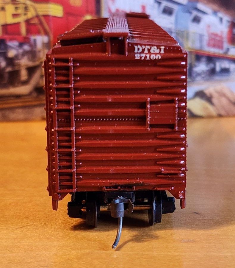 Detroit Toledo Iron RR 40' Boxcar 27100 Athearn Kar-Line 67 Owner Built ...