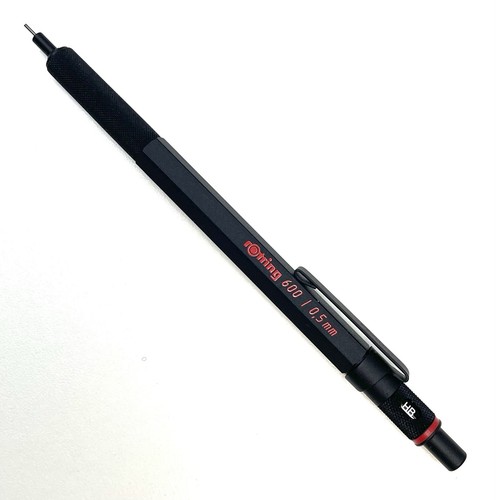 Rotring 600 0.5mm Mechanical Pencil Matte Black | eBay