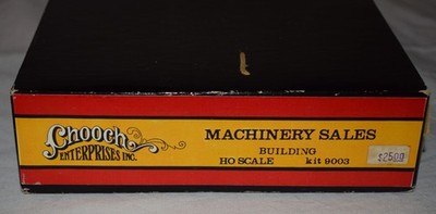 Chooch Enterprises Kit 9003 Machinery Sales Building HO Gauge NEW in ...