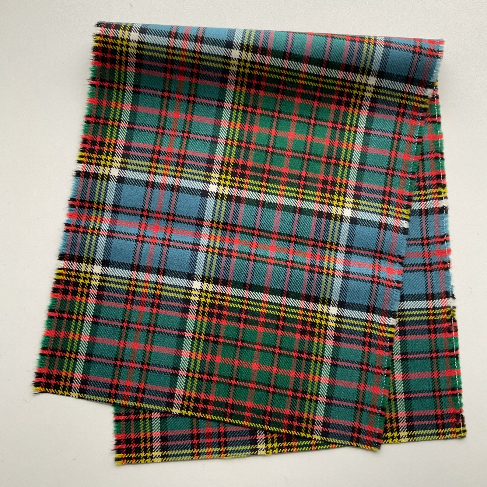 Anderson Ancient Hebridean tartan mediumweight 100%Wool fabric 61cm x ...