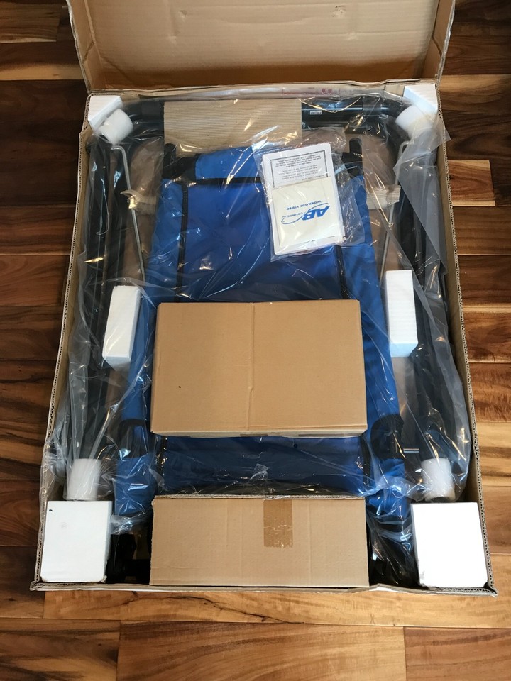 NEW In Box AB Lounge 2 Original Abdominal Workout Fitness Exercise Blue ...