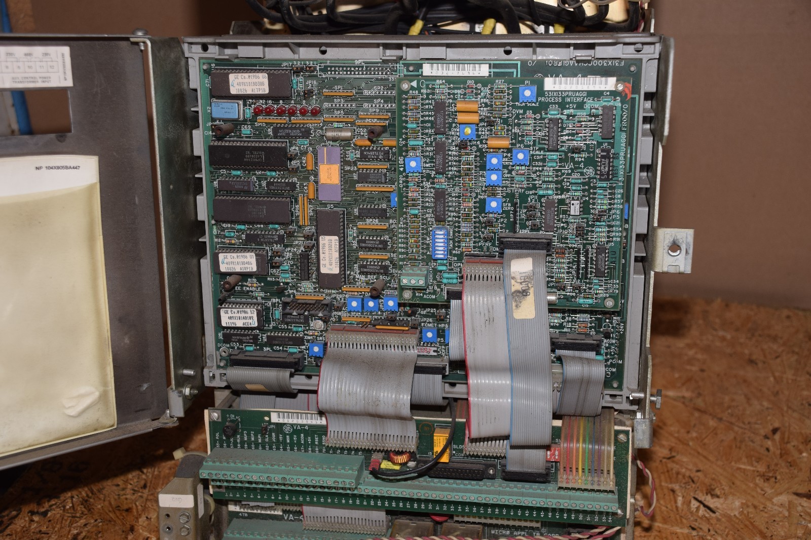 GE GENERAL ELECTRIC DC-300 Adjustable speed drive 7VXAS057CD06 15HP ...