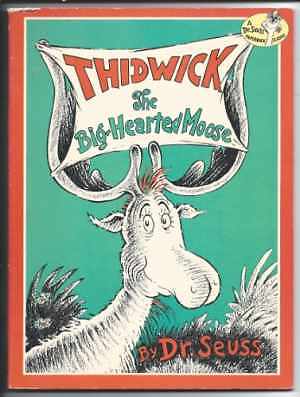 THIDWICK The Big-Hearted Moose (A Dr. Seuss - Paperback, by Seuss Dr ...