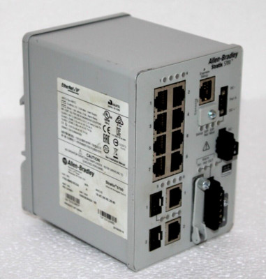 Allen Bradley 1783-BMS10CGA SER. A Stratix 5700 Ethernet Managed Switch ...