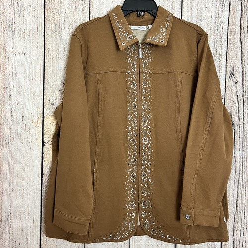 Quacker Factory full Zip Women’s jacket 1X | eBay