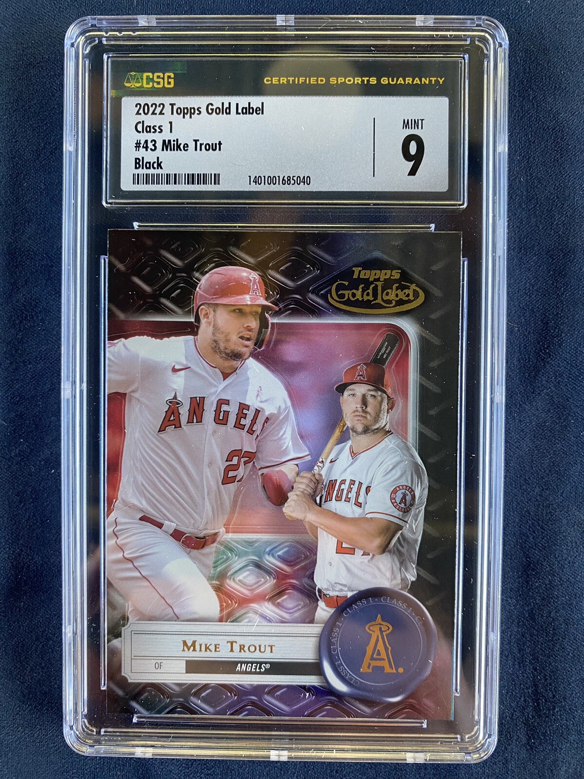 2022 Topps Gold Label - Class 1 #43 Mike Trout for sale online | eBay
