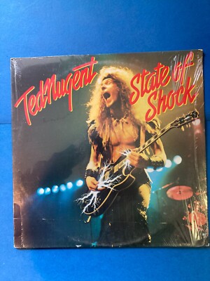 Ted Nugent “State Of Shock” SEALED LP Original Vinyl Record. album 1979 ...