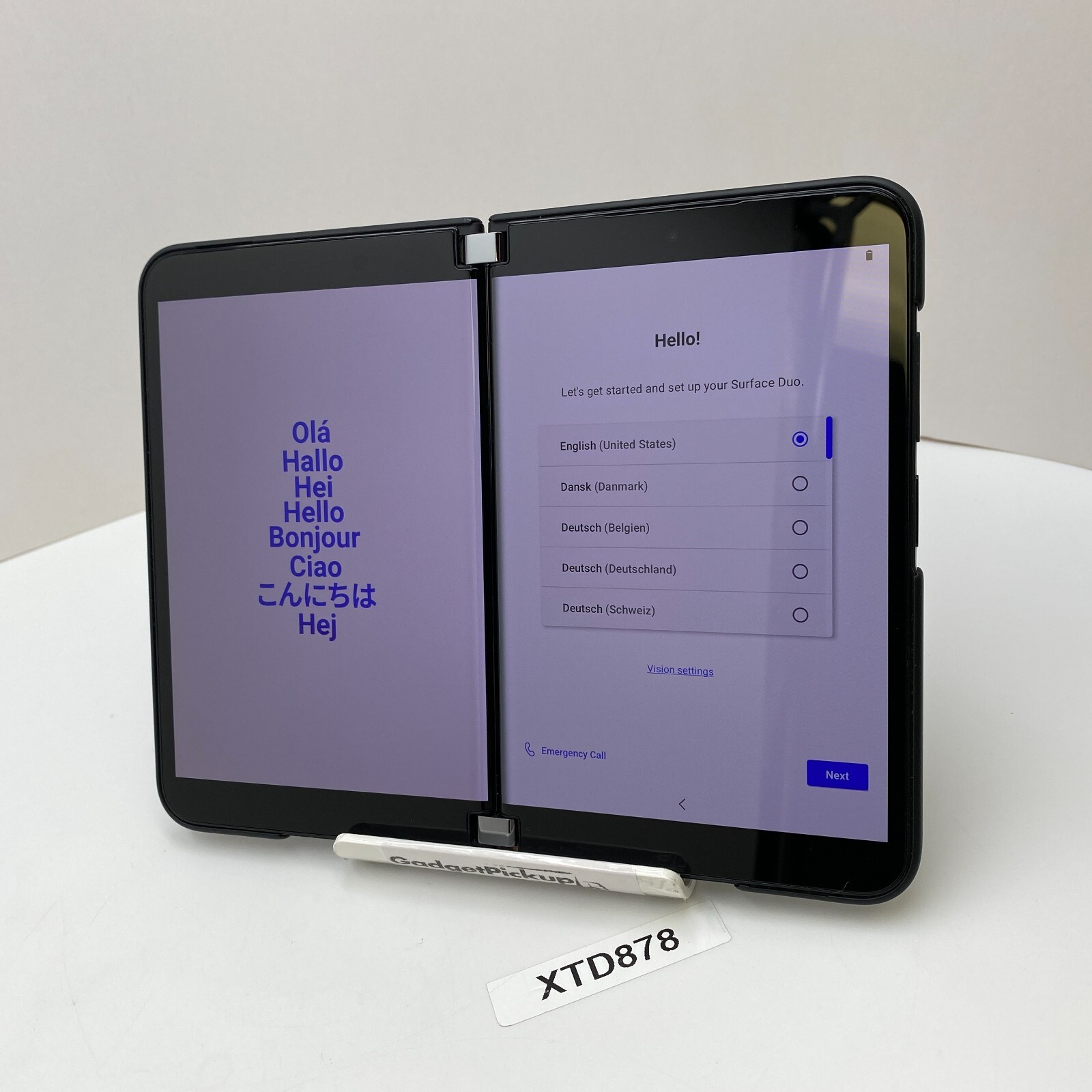 Microsoft Surface Duo 2 - 256GB - Black (Unlocked) - NO SIM CARD TRAY ...