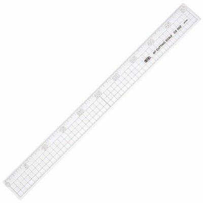 NT Cutter Cutting Scale Ruler with Stainless Steel Edge 500mm CS-502 ...