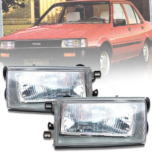 1983-1987 Toyota Corolla AE80 AE82 E80 Sedan Head Lights Front Lamp ...