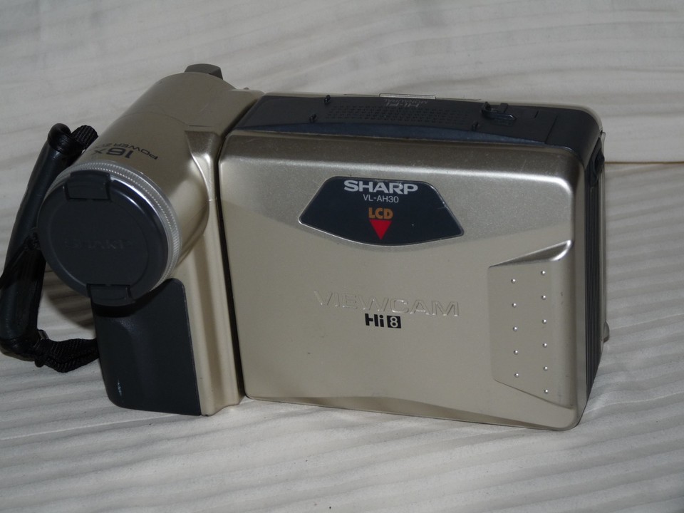 Sharp VL-AH30 VL-AH30U HI8 HI 8 8mm Video8 Camcorder VCR Player Video ...