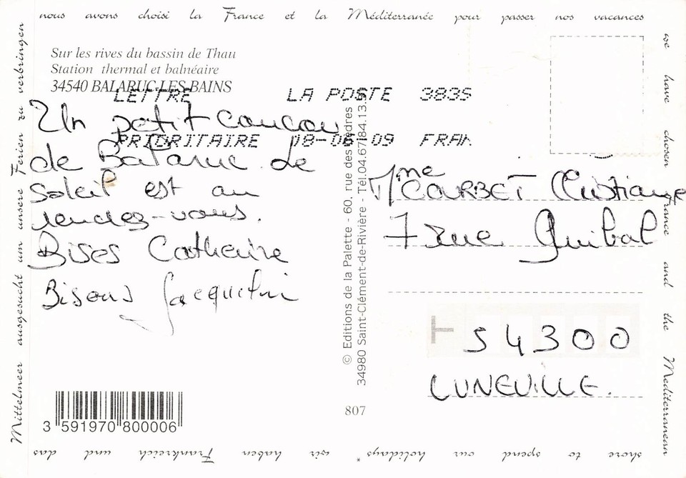 34 BALARUC LES BAINS STATION THERMALE ET BALNEAIRE | eBay UK