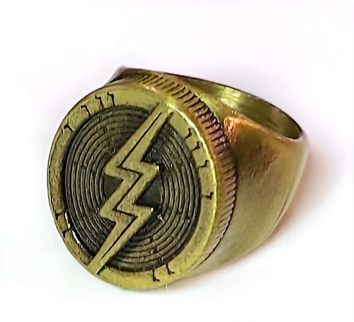 DC Comics The Flash Barry Allen Ring Flashpoint Cosplay Prop Replica ...