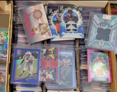 +20 Card Lot Huge Football Sports Card Hot Relic GRADED CARD ...